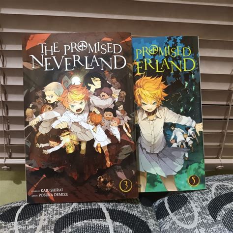 The Promised Neverland Manga Set Volume 3 And 5 On Carousell