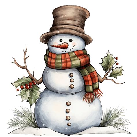 Snowman Clip Art Free Design Palace