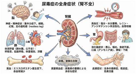 腎不全（尿毒症）の症状｜clinicalengineer