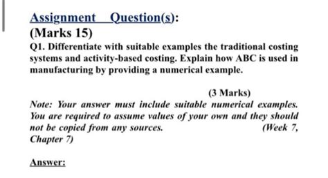 Solved Assignment Questions Marks 15 Q1 Differentiate