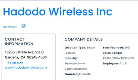 Hadodo Wireless Acp Plans