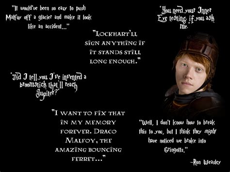 Ron Weasley Quotes Quotesgram