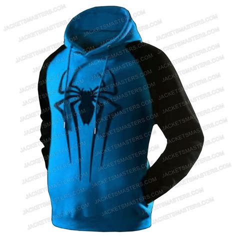 Pullover Black And Red Spiderman Hoodie Jackets Masters