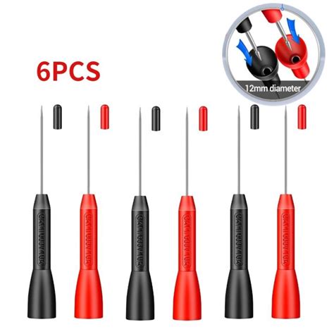 Insulation Piercing Needle Nondestructive Multimeter Test Probes 10a 600v【shipping In 24 Hours