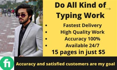 Do Fast Typing Retype Scanned Documents Edit Ms Word Copy Paste Work By Humayunbabar409 Fiverr