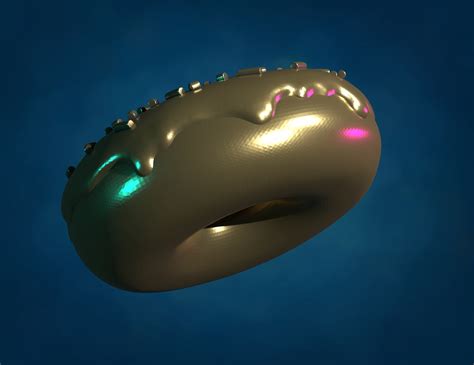 3d Doughnut Model Turbosquid 2107137