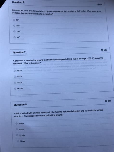 solved suppose we have a vector and wish to graphically