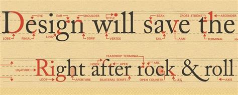 Bold And Justified The Huge World Of Typography Infographic