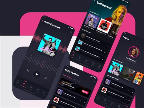 Podcast App Ui Design On Behance Podcast App Ui Design On Behance