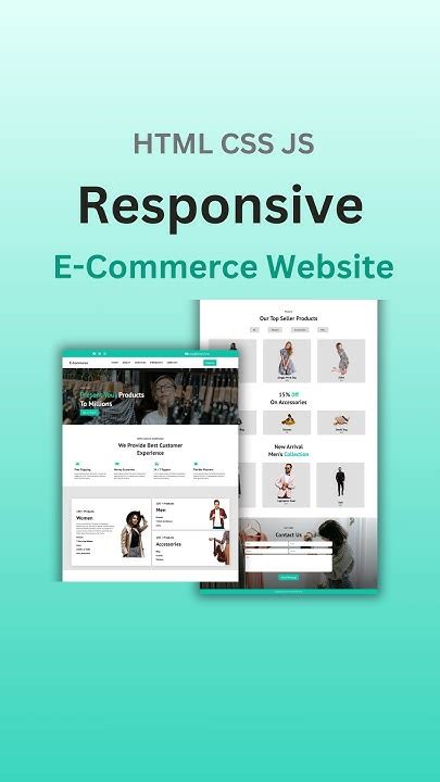 Responsive Website Html Css And Javascript Design Css Html Coding