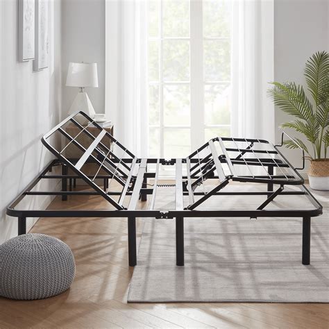 Clara Clark Basic Adjustable Bed Base King Size Bed Frame Motorized