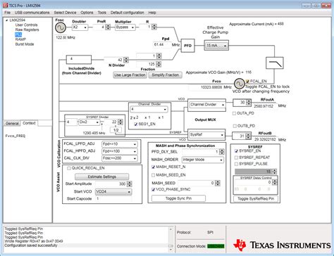 lmx2594 no output in sysref mode clock and timing forum clock
