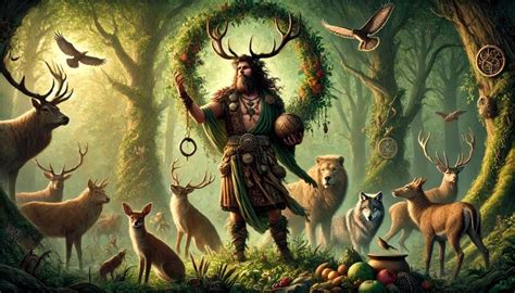 Cernunnos Celtic God Of Nature And Life And Death