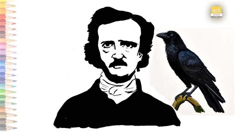 Edgar Allan Poe Drawing Easy At Tracy Silvera Blog