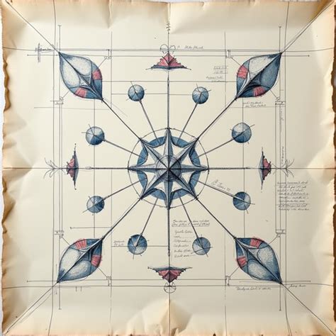 Free Vintage Compass Diagram Image Compass Navigation Vintage
