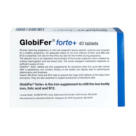 Globifer Forte Tabs 40s