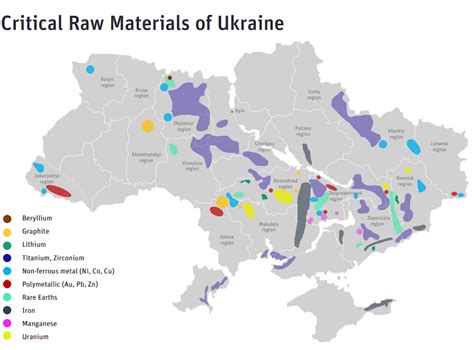 Us Ukraine Deal Highlights Ukraines Wealth Of Critical Minerals But