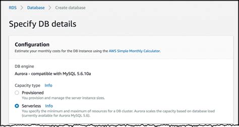 Amazon Aurora Serverless Mysql Generally Available Infoq