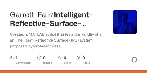 Github Garrett Fairintelligent Reflective Surface Simulation