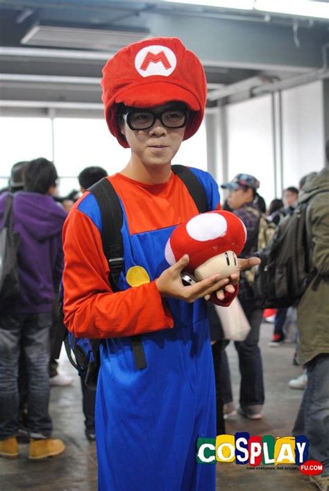 Mario Cosplay Costume From Super Mario Mario Cosplay Mario Super Mario
