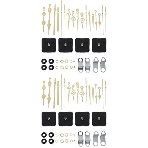 8 Sets Diy Clock Movement Replacement Pointer Clock Parts Wall Clock Movement Artofit