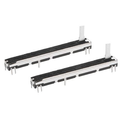 Uxcell 2pcs 75mm Straight Slide Potentiometers For India Ubuy