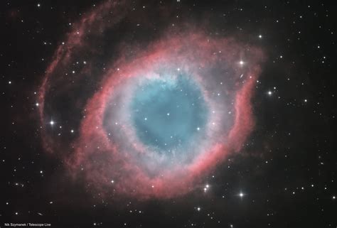 Helix Nebula Lrgb Telescope Live