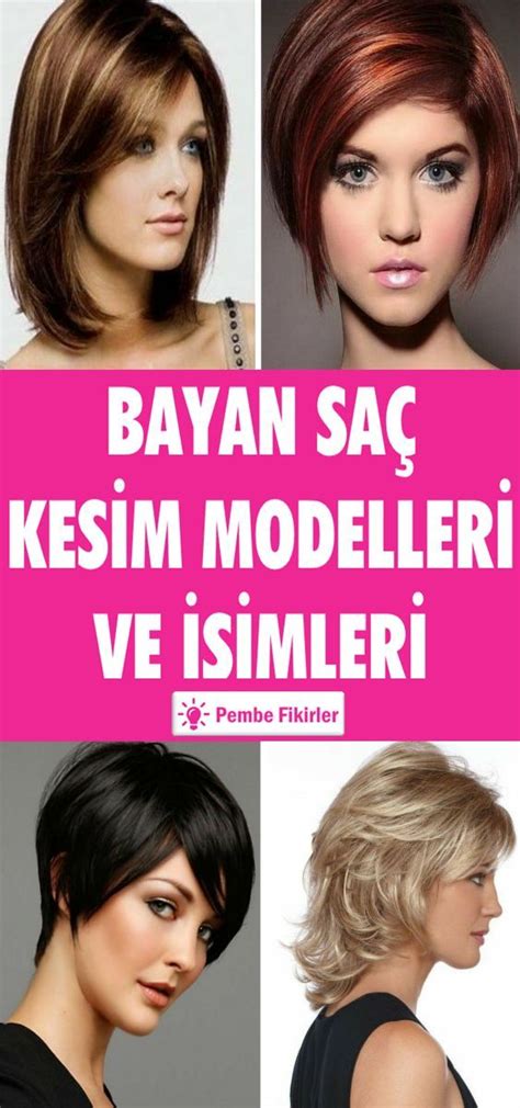 Bayan Saç Kesim Modelleri Ve İsimleri