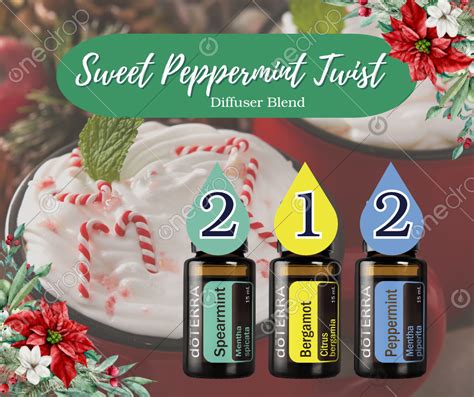 Sweet Peppermint Twist Diffuser Blend By Christy St Clair