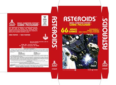 Asteroids Box Scan Edited Atari2600