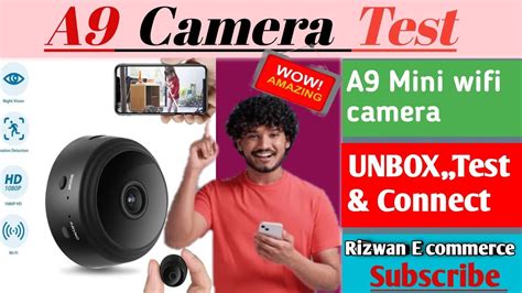A9 Mini Camera Mobile Connect How To Connect A9 Mini Camera To Phone A9 Camera Youtube