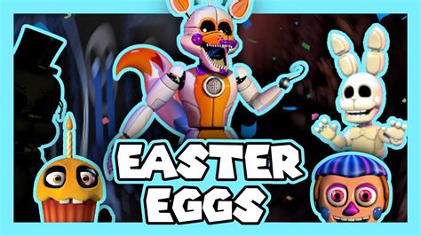 Every Easter Egg In The Fnaf Series Five Nights At Freddys 1 7 Youtube