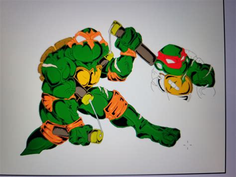 Started On Ralph I Can Always Separate The 2 R Tmnt