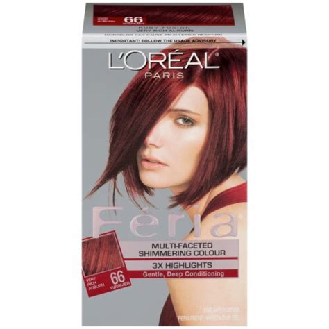 Loreal Feria Ruby Fusion 66 Hair Color 1 Count Kroger