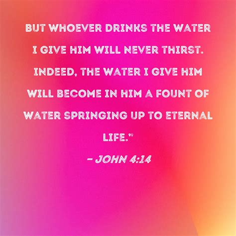 Give Drink To The Thirsty Bible Verse