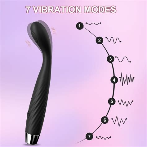 Tluda G Spot Clitoral Vibrator Curved Vibrating Massage Wand T For