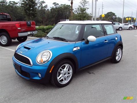 2007 Laser Blue Metallic Mini Cooper S Hardtop 22334060 Photo 13