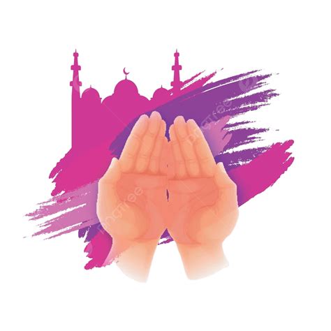 Praying Hands In Front Of A Mosque Eid Ul Qurba Eid Ul Zuha Eid Ul