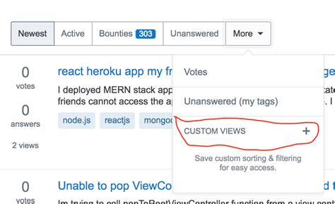 Missing In The Placeholder When Building A Custom View Meta Stack Overflow