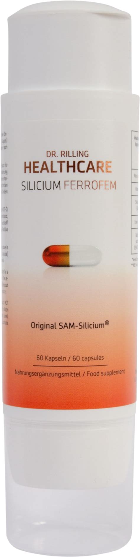 Silicon Ferrofem I En Kapselbehållare 60 Kapslar Dr Rilling