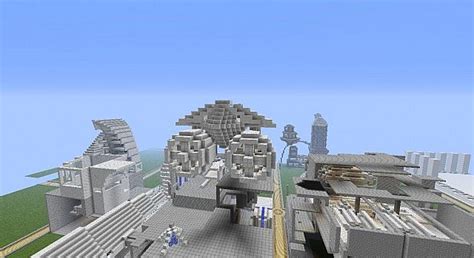 Spaceship 05 Persistent Class Minecraft Map