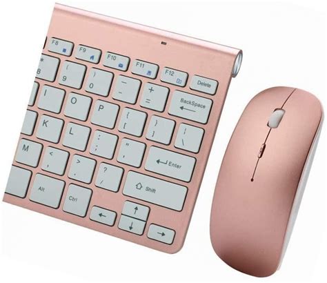 Cubeplug™ Wireless Keyboard And Mouse Combo Whisper Quiet Compact