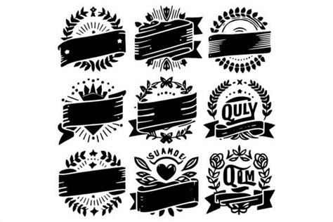 Free Ribon Clipart Vector Bundle Set Graphic By Md Abdul Momin · Creative Fabrica