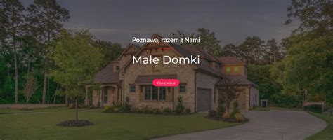 Małe Domki Budowa Domu Porady Budowlane Inspiracje Wnętrz