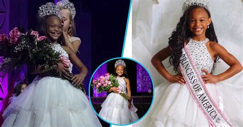 7 Year Old Paris Epps Becomes First African American To Be Crowned Tiny Miss Princess Of America
