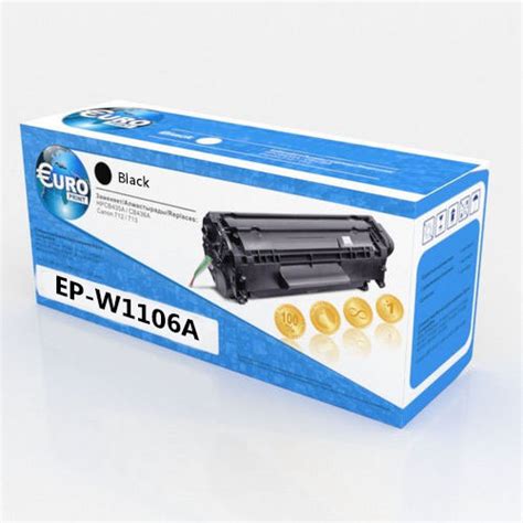 Картридж HP W1106A (№106A) (c чипом) (1K) Euro Print для HP Laser 107 ...