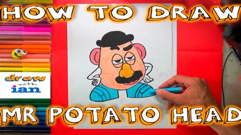 How To Mr Draw Potato Head From Toy Story Youtube