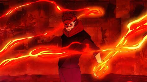 Red Power Up Anime Male Powers Fire And Lightning Powers Male