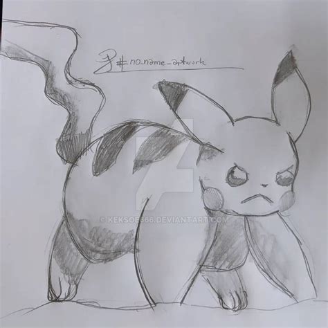 Just A Normal Pikachu Test By Keksoe666 On Deviantart