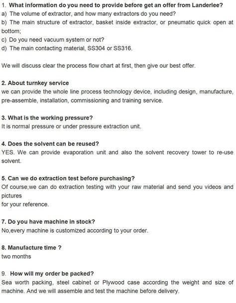 China Customized Solvent Extraction Equipment Manufacturers Suppliers